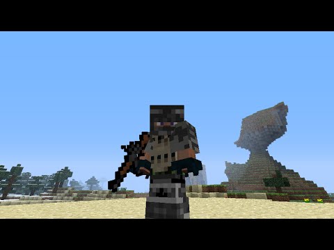 Minecraft | Guns In Vanilla Minecraft | One Command Block - YouTube