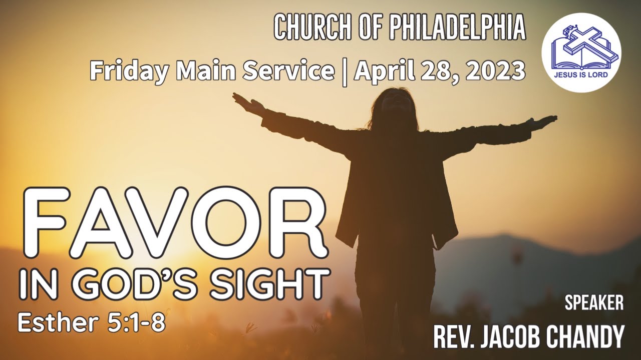 Friday Main Service | Rev. Jacob Chandy | Church of Philadelphia ...