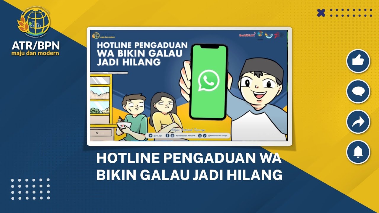 HOTLINE PENGADUAN WHATSAPP BIKIN GALAU JADI HILANG - YouTube
