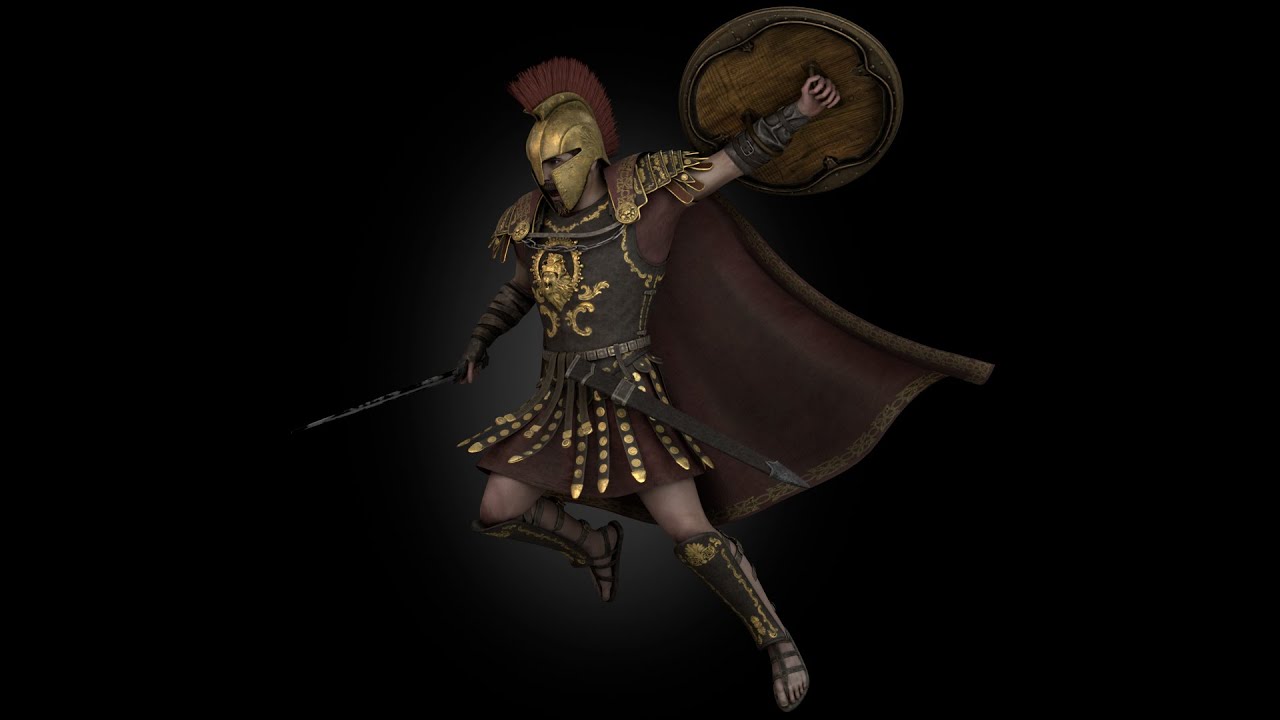 Rome Centurion Model Preview - YouTube