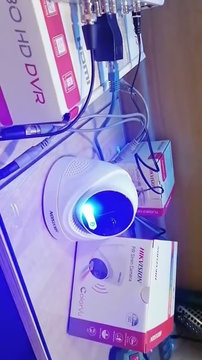 indoor camera with colour vision - YouTube