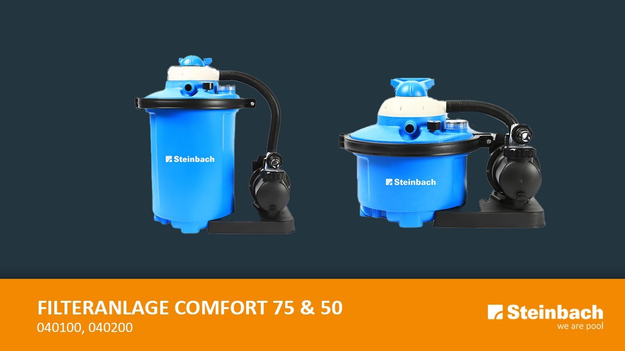 Steinbach Filteranlage Comfort 50 & 75 Austausch der Sterndichtung | Steinbach - YouTube