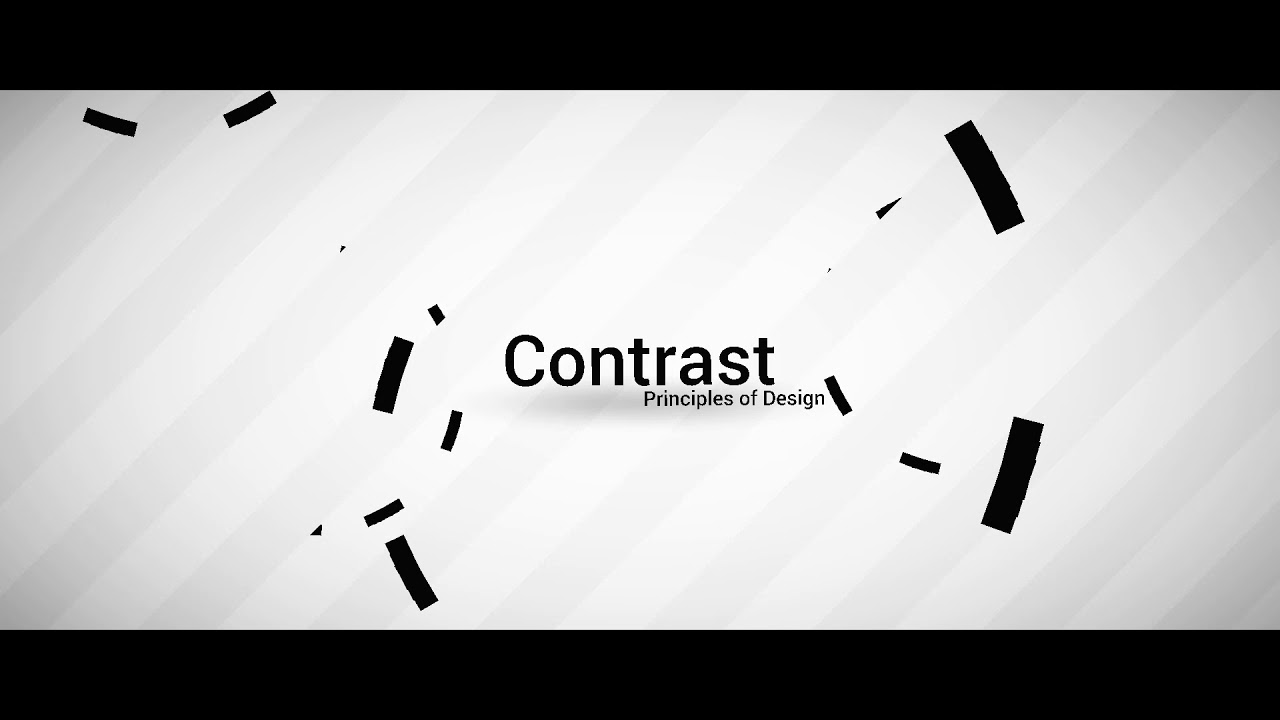 Principles of Design(Opposition and Contrast) - YouTube