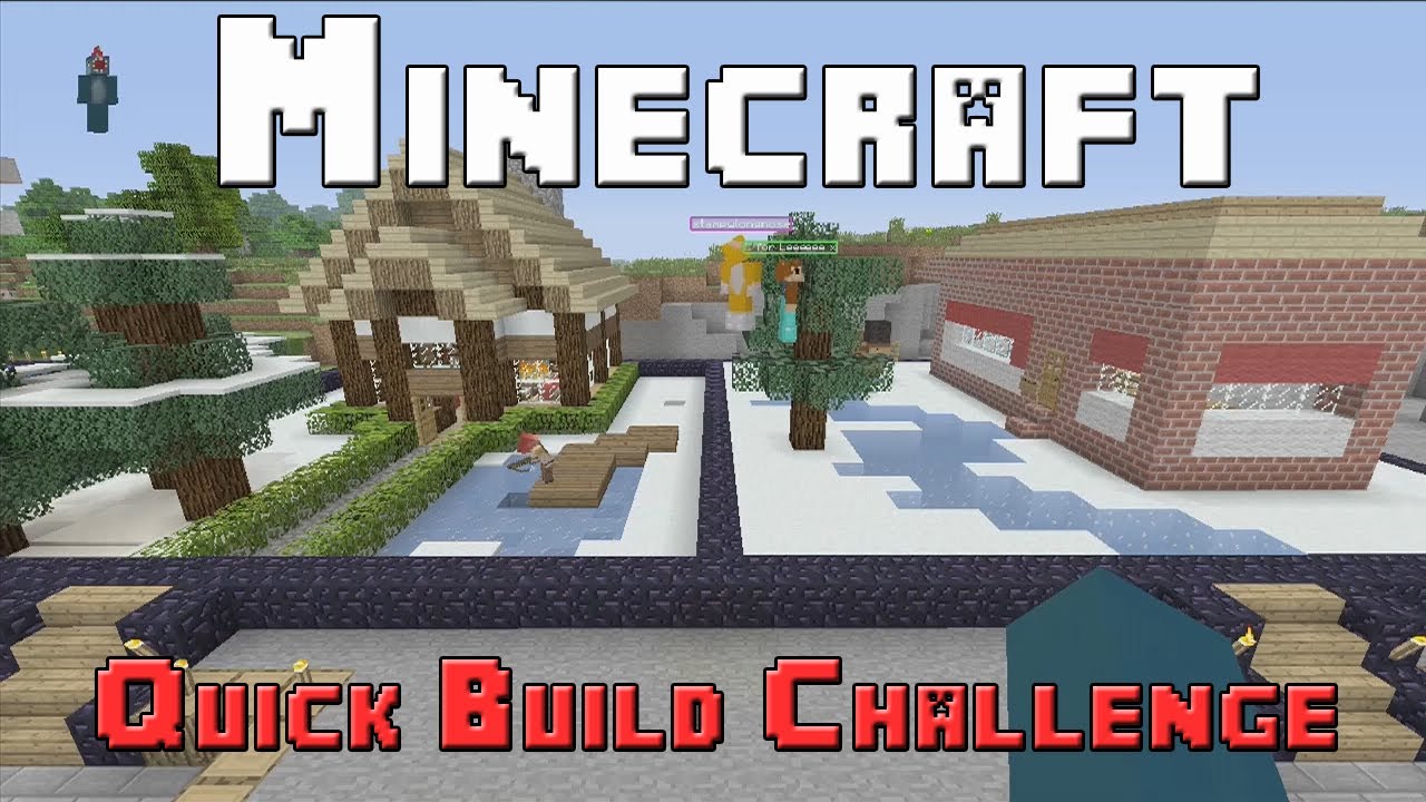 Minecraft Xbox - Quick Build Challenge - Quarter Finals - Winter ...