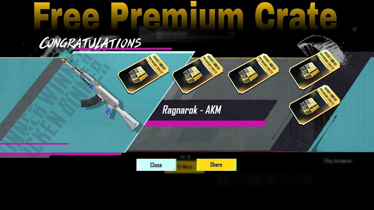 AKM From Supply Crate || Enemy Alex || Premium Crate opening, Supply ...