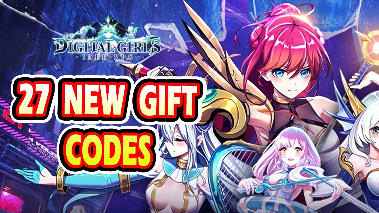 Digital Girls Idle RPG 27 New Gift Codes || How to Redeem Digital Girls ...