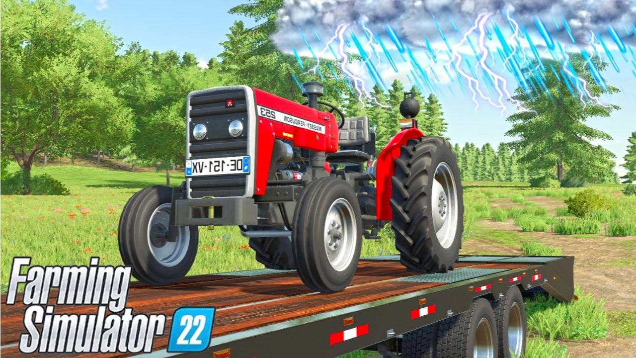 I Out Run The Storm? (Lost Everything) | Farming Simulator 22 - YouTube