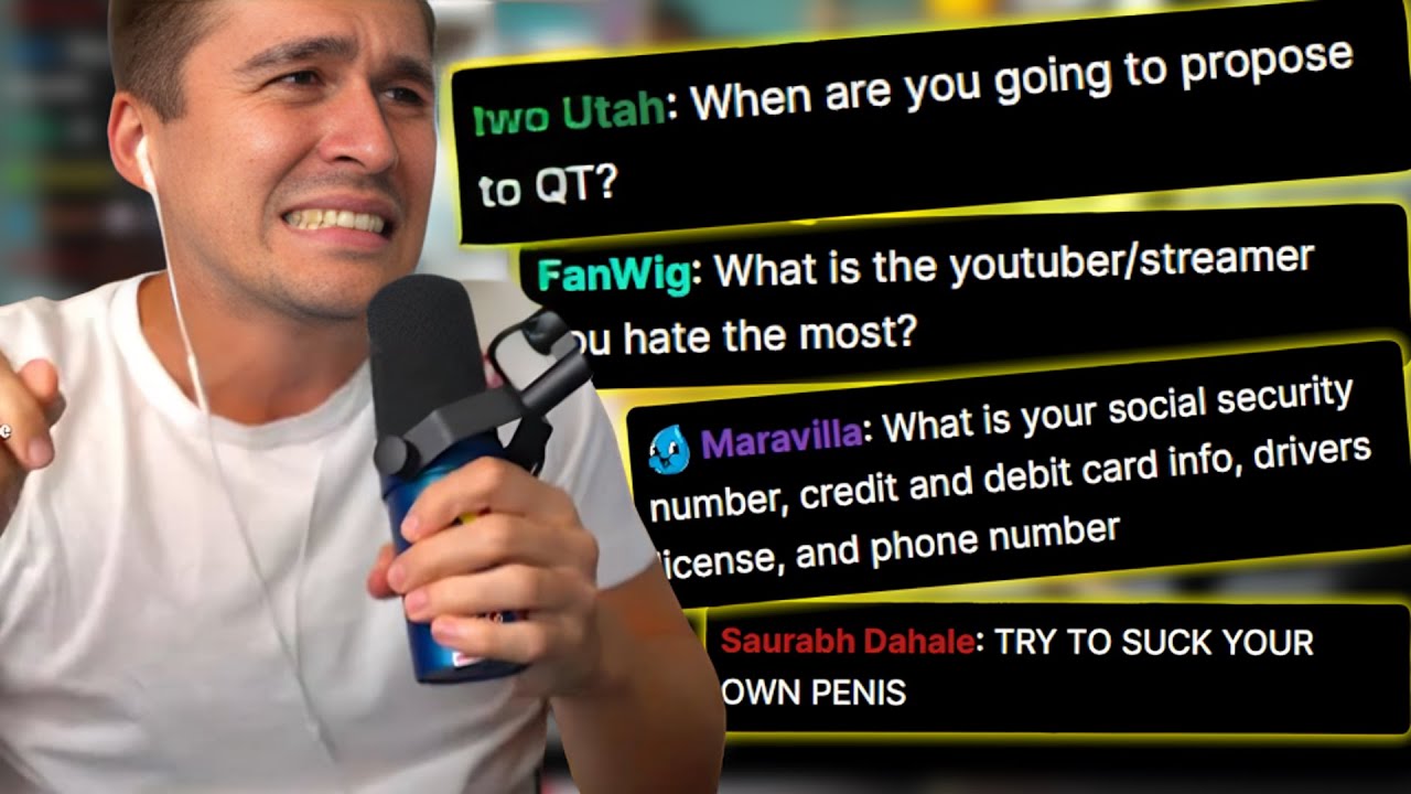 Ludwig FORCED to Answer CHAT'S Questions - YouTube