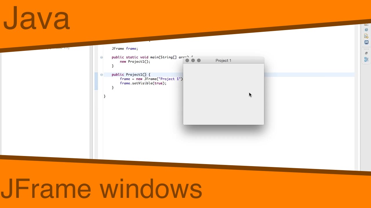 Java Ep18 Jframe Windows Youtube 6138