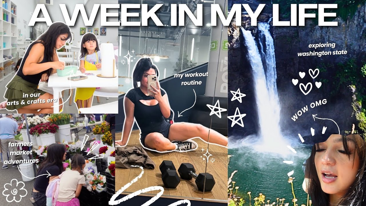 a week in my life *SAHM edition* | workout routine, cooking, cleaning ...