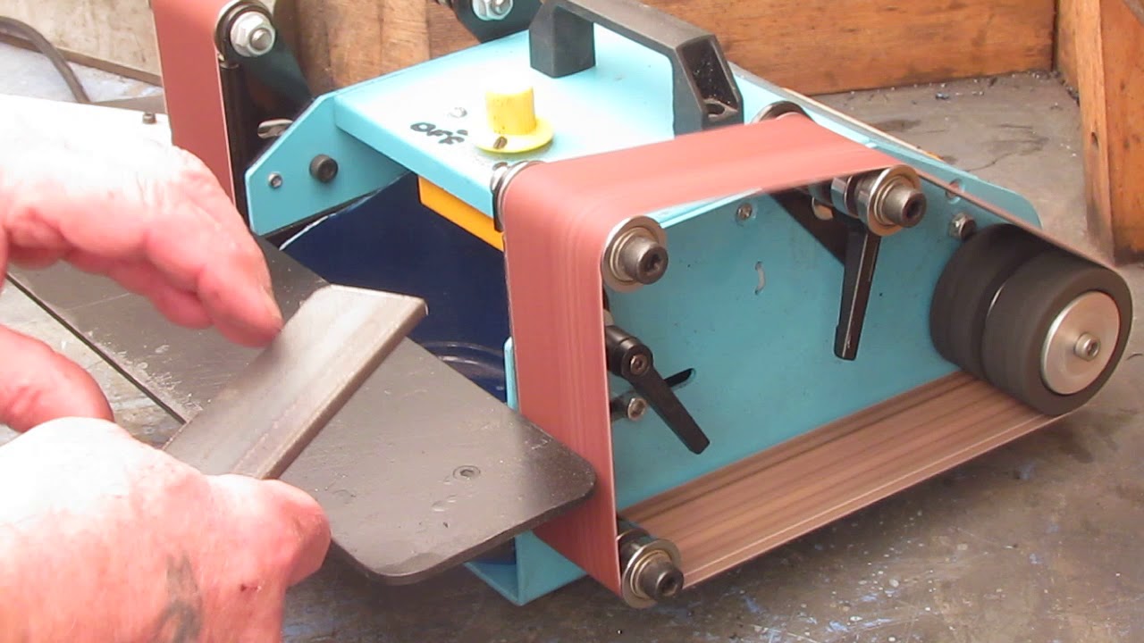 Chinese mini linisher Part 2 - YouTube