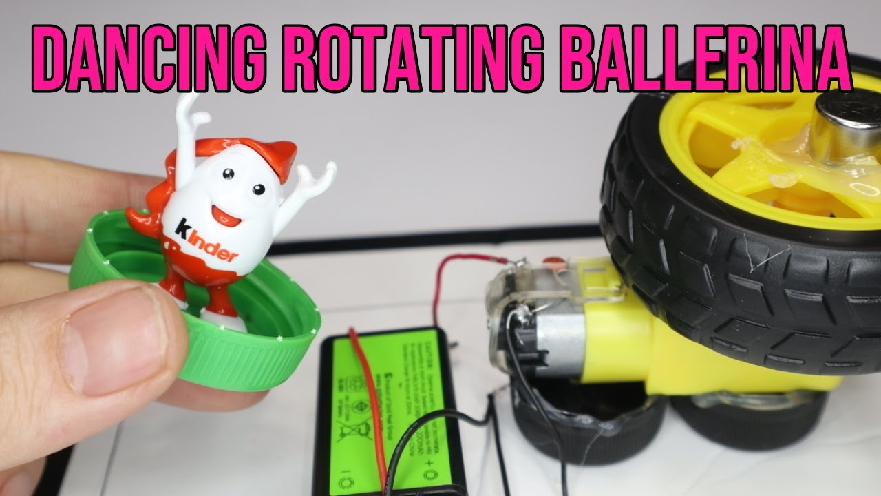 Dancing Rotating Ballerina Simple Toy | Simple Easy Experiment – DIY ...