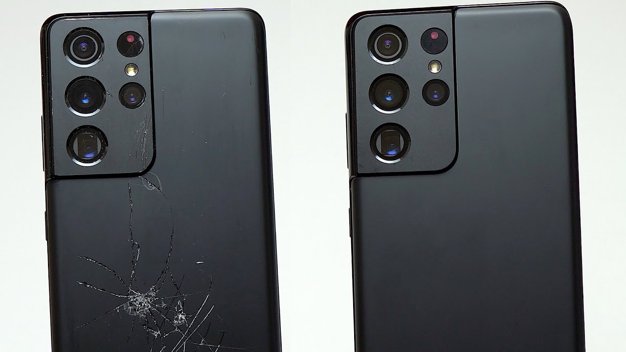 Samsung Galaxy S21 Ultra Back Glass Replacement Repair - YouTube