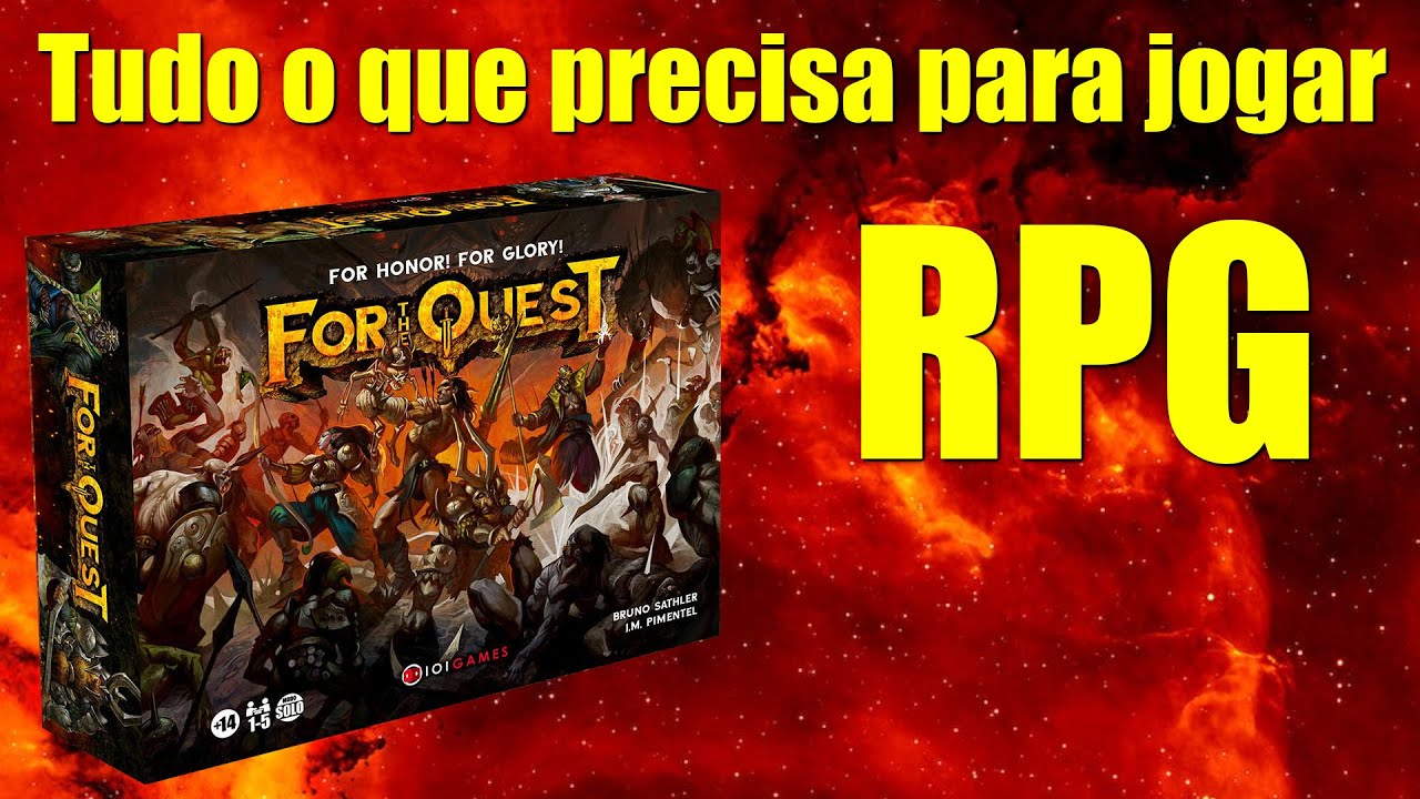 RPG 213 - FOR THE QUEST Conheça o modo RPG - YouTube