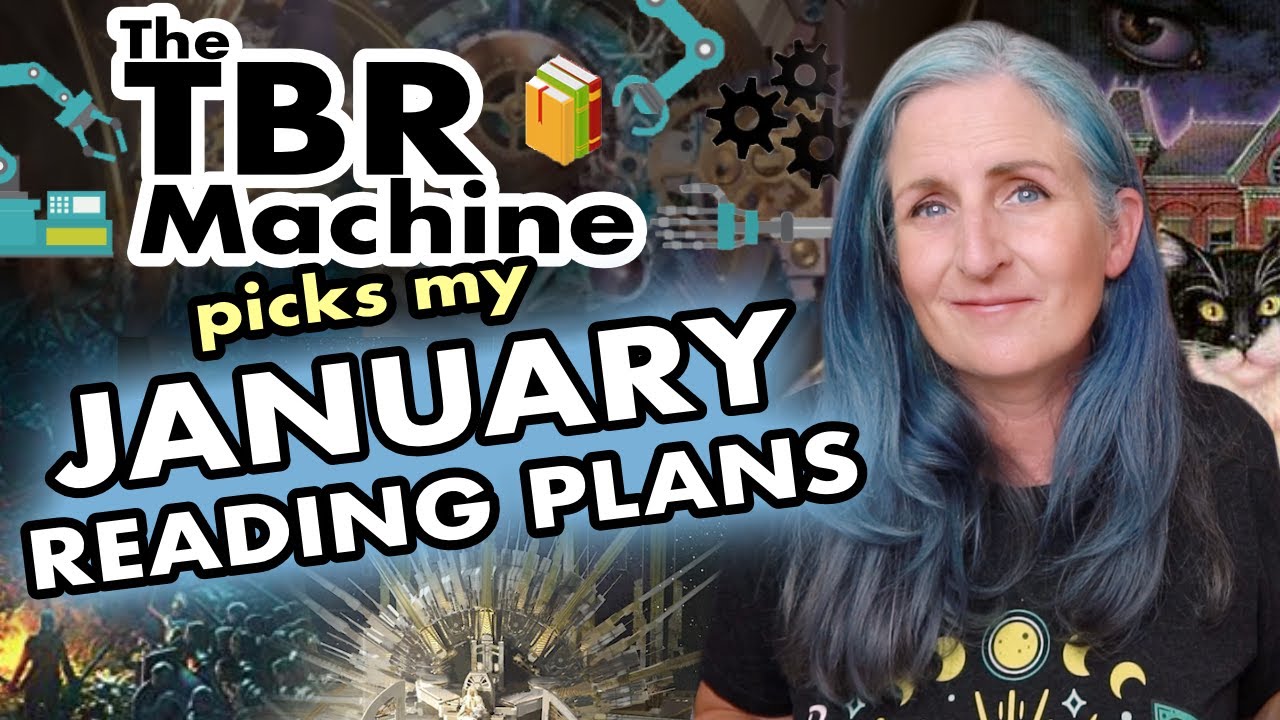 JANUARY READING PLANS | The TBR Machine picks my TBR - YouTube