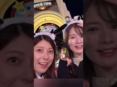 TBS新人アナ、USJ新エリアでグルメ満喫の様子に「カチューシャお似合い」「素敵な笑顔」の声 - YouTube