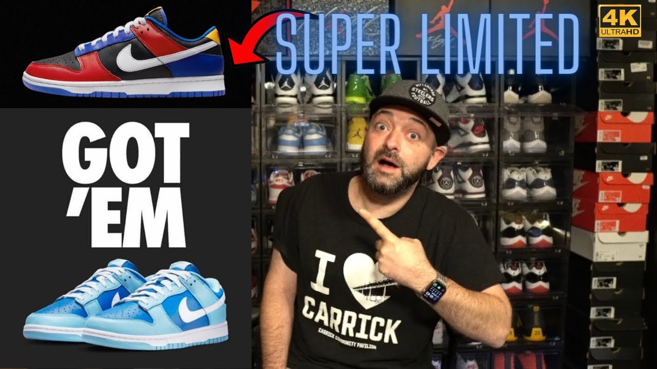 The Nike Dunk Low “Argon” & “Tennessee State” Sold Out Fast - YouTube