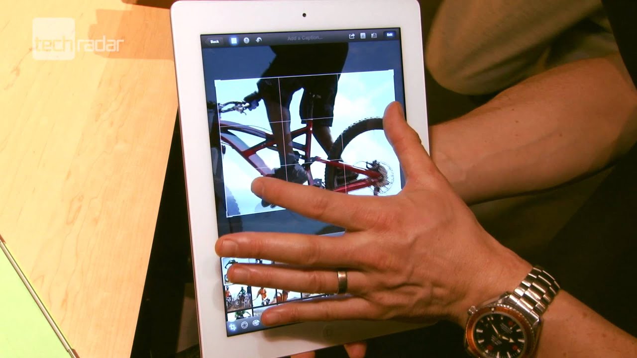 iPhoto iPad walk-through demo on new iPad - YouTube