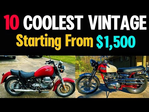 Top 10 Classic Motorcycles for Sale That Define Vintage Style! - YouTube