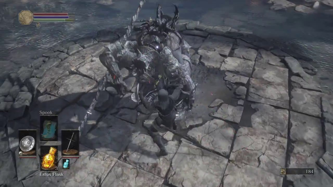 DARK SOULS III - Iudex Gundyr Boss Fight. Assassin Class. (SOLO) - YouTube