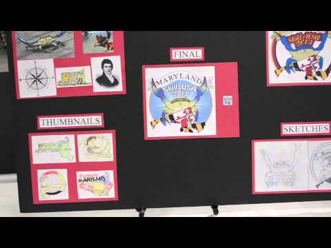 SkillsUSA State Pin Design Contest Nationals 2013 - YouTube