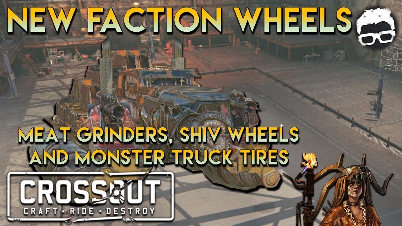 Crossout -- New Faction Pyrolaters -- Wheels First Look - YouTube