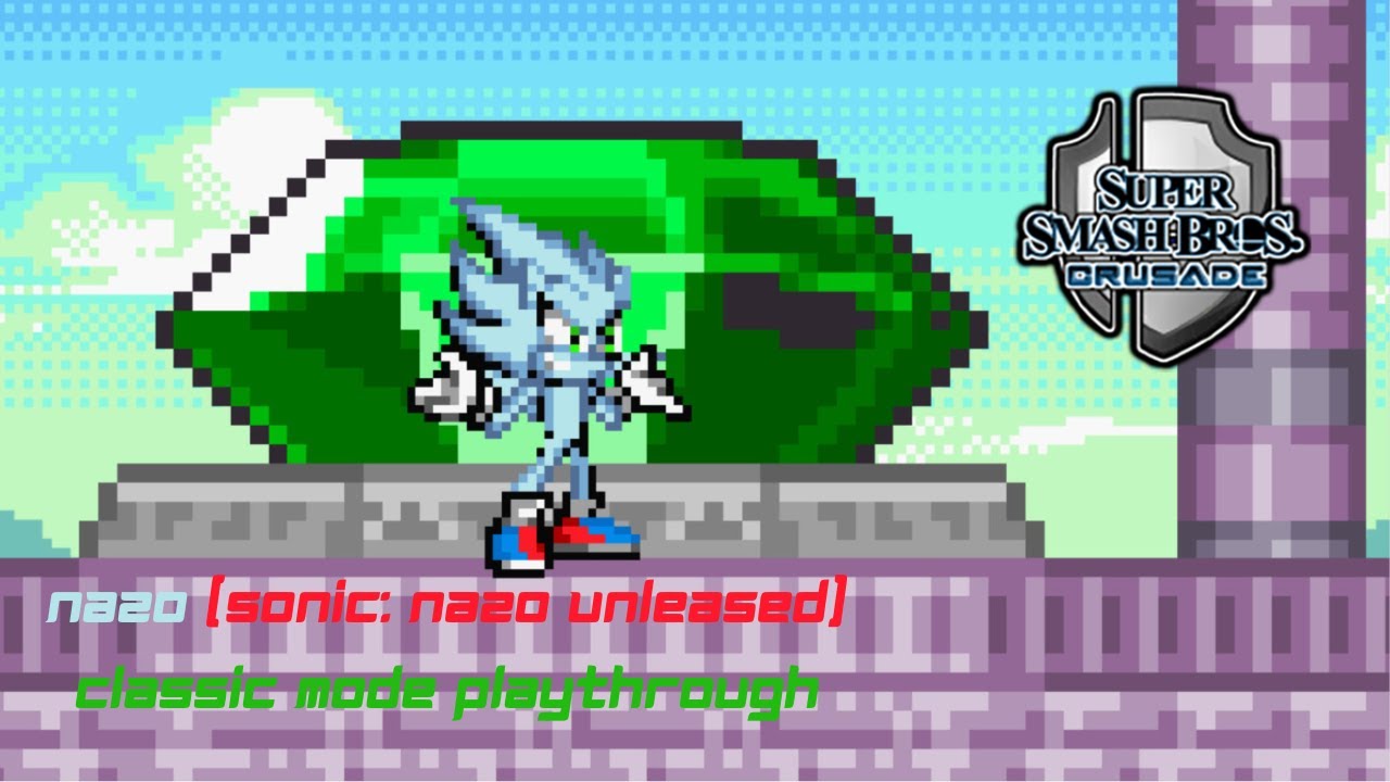 Super Smash Bros. Crusade 9.5 Demo - Nazo (Nazo Unleashed) Classic Mode ...