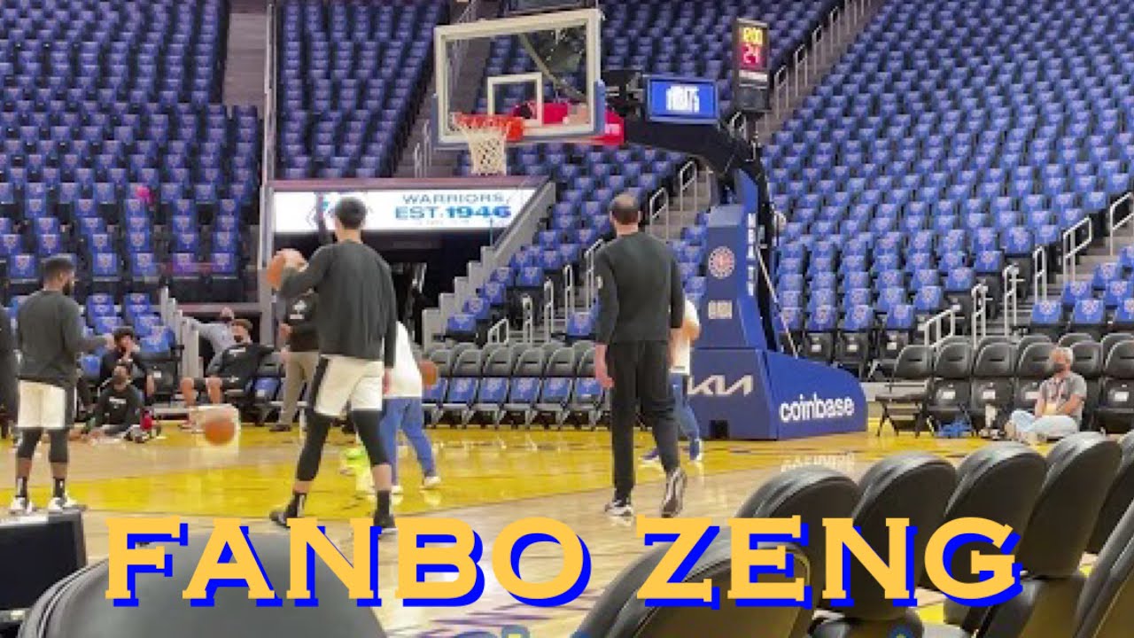 📺 For the fans in China: Fanbo Zeng pregame workout/3s from Ignite vs ...