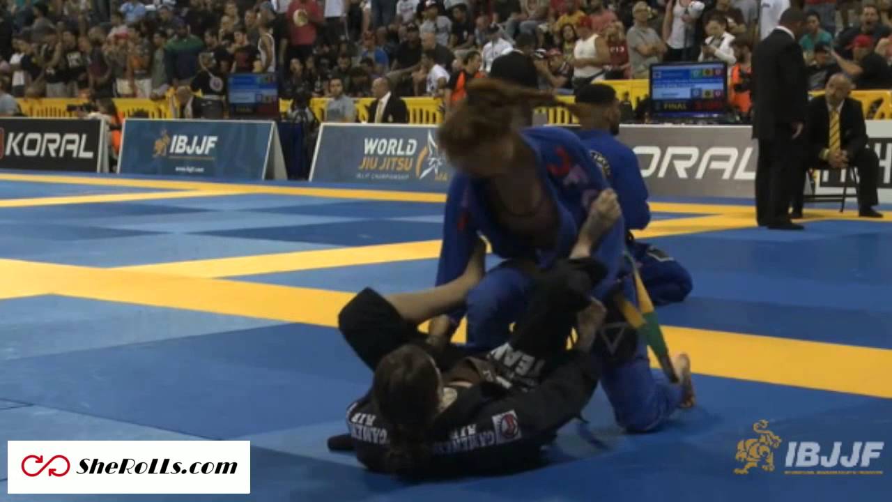 Amanda Loewen vs Laurah Hallock, Female Brown Belt Lightweight, Worlds ...