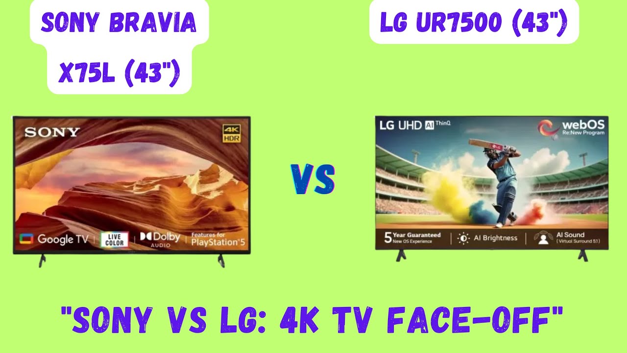 "Sony vs LG: 4K TV Face-Off" - YouTube