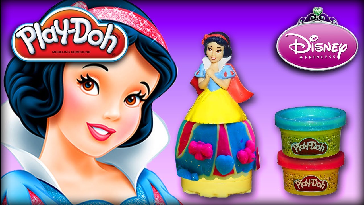 Disney Princess - Play Doh Disney - Dresses Design Playdough - Princess ...
