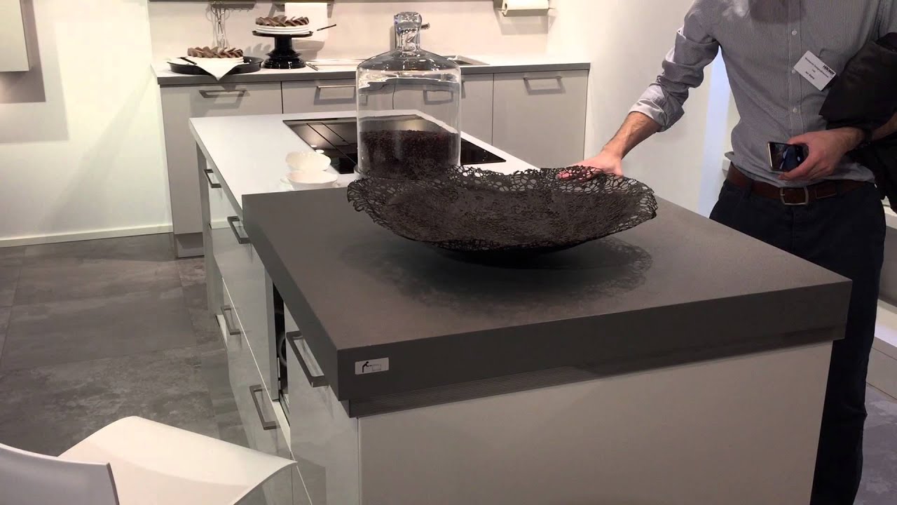 Sliding Worktops from our German partner. - YouTube