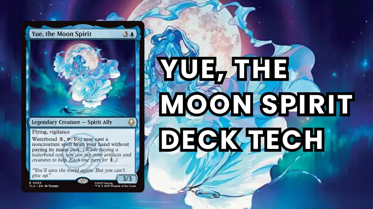 Yue, the Moon Spirit EDH Deck Tech - Card Draw Combo, Waterbending ...