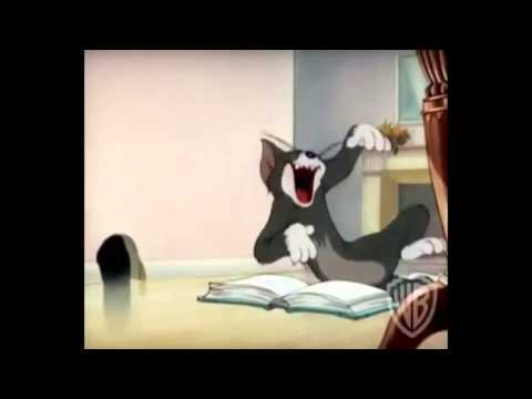 Tom and Jerry: Tom is reading DIGJEL book - YouTube