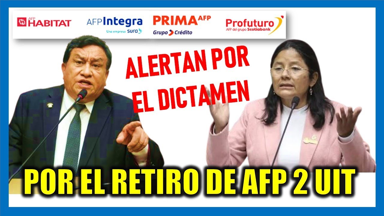 RETIRO DE AFP 2023 |Congresistas se manifiestan por el Retiro de AFP de ...
