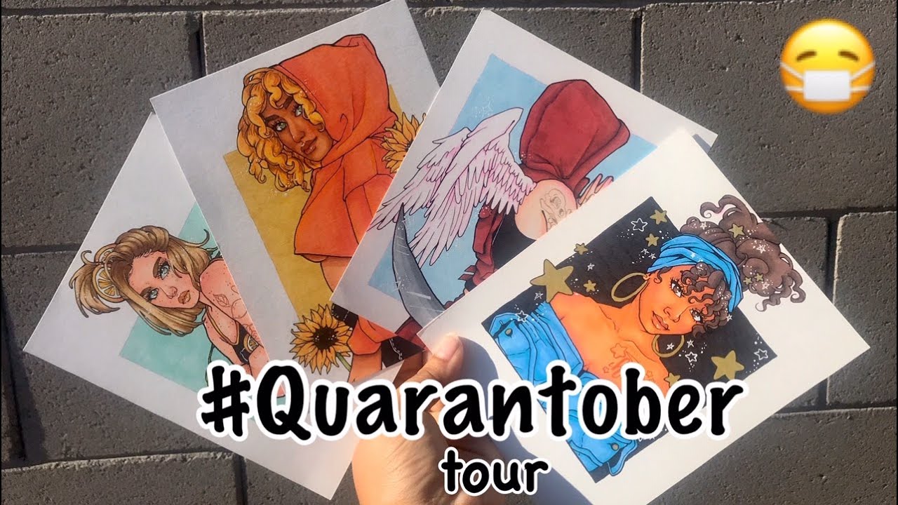 Quarantine Art: Nonstop Drawing - YouTube