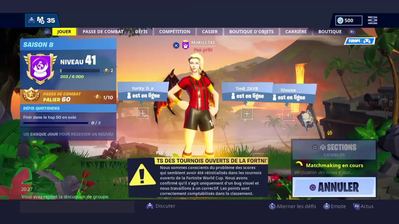 Live Fortnite Partie perso (The Patron) PS4 FR - YouTube
