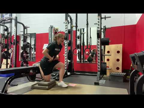 Bench Hip Flexor Stretch - YouTube