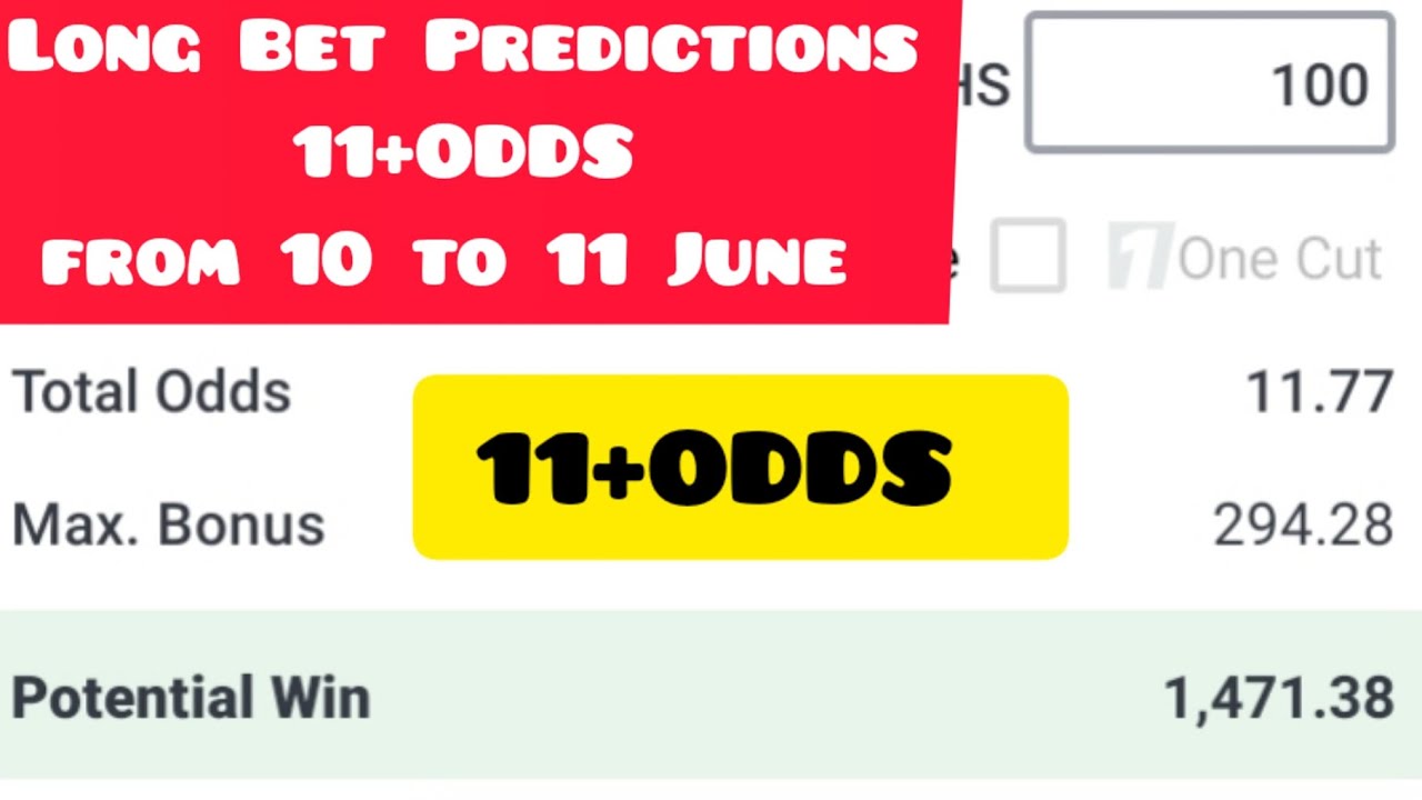 Long Bet Predictions 11+ODDS 5/06/2023🏆⚽️💯 - YouTube