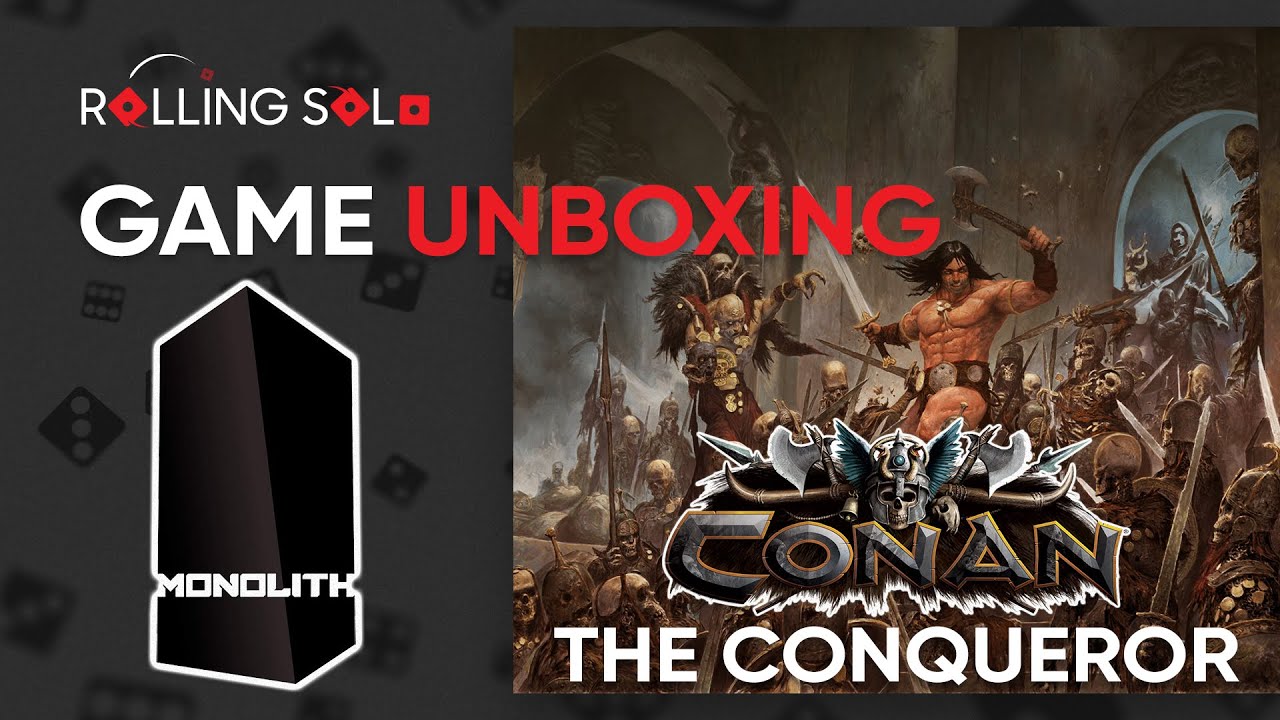 Conan: The Conqueror | Game Unboxing - YouTube