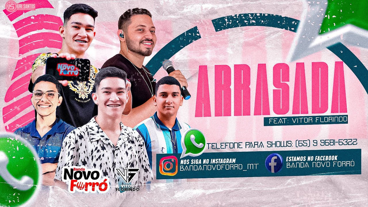 Banda Novo Forró - Arrasada (feat. Vitor Florindo) Lançamento Dez ...