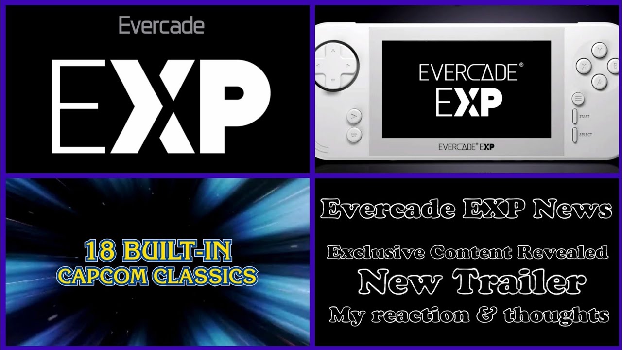 Evercade EXP News: Exclusive Content revealed - YouTube
