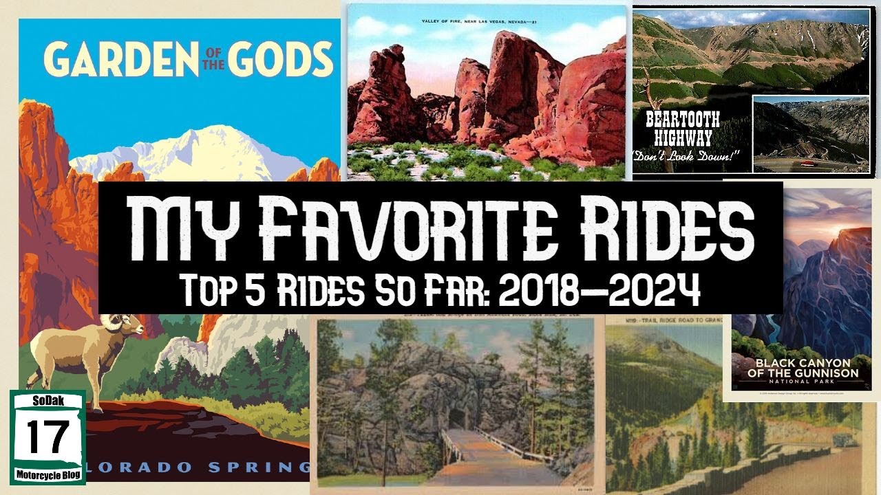 My Favorite Rides | Top 5 So Far, 2018-2024 - YouTube