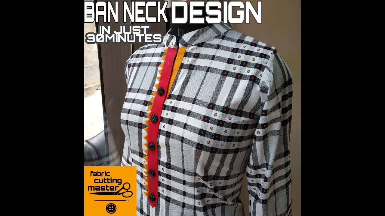 BAN NECK DESIGN IN JUST 30 MINUTES - YouTube