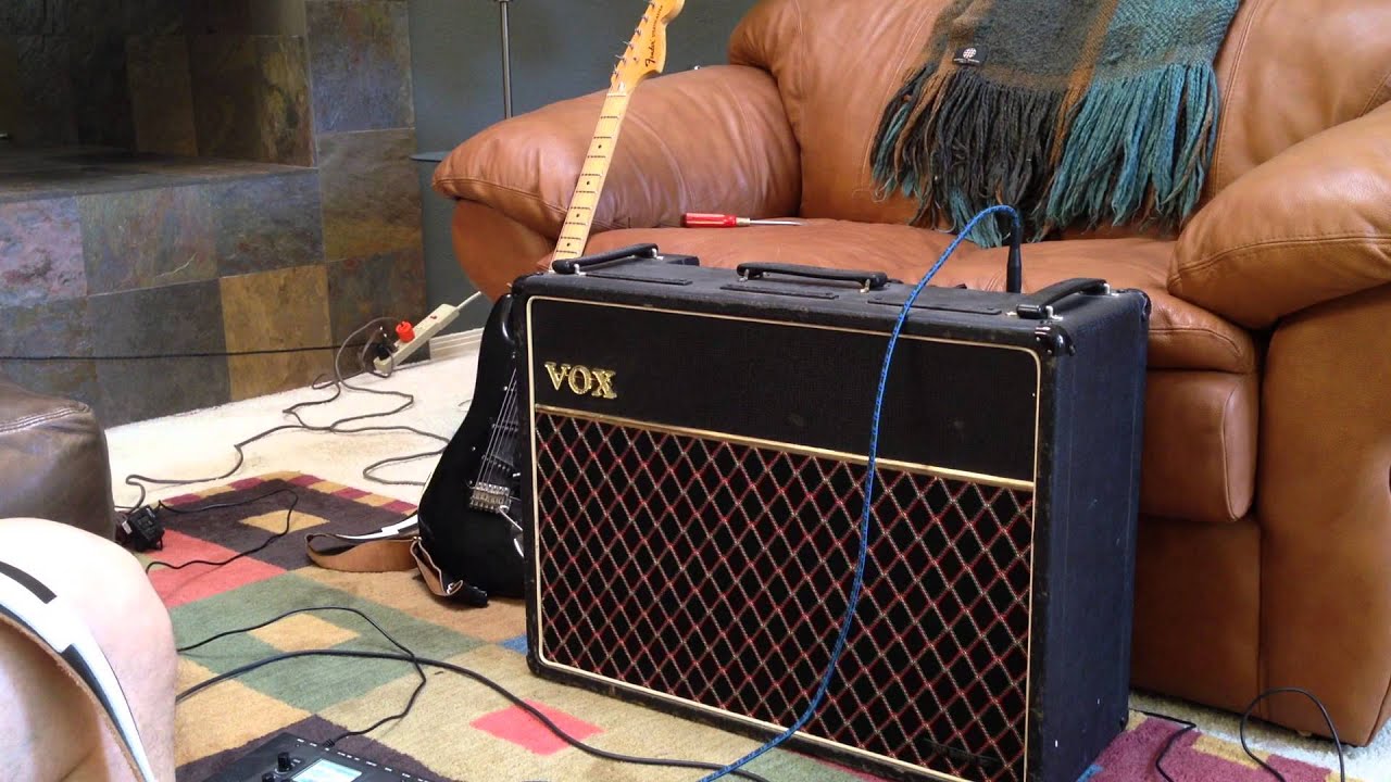 1964 JMI Vox AC30 Top Boost Short Demo - YouTube