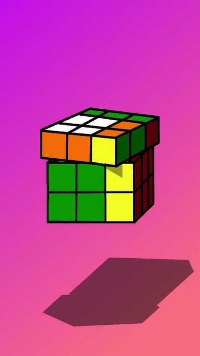 Rubik’s Cube Animation #animation #shorts #rubikscube - YouTube