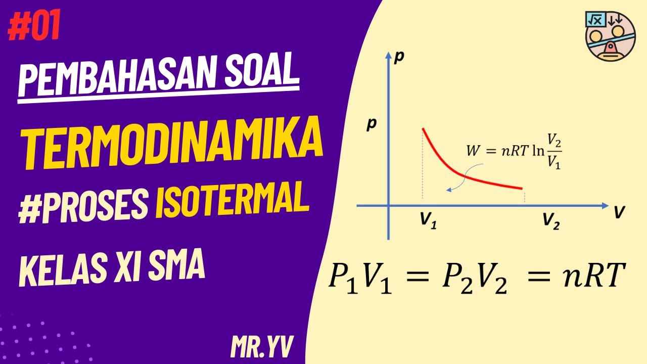 Soal dan Pembahasan Usaha Termodinamika pada Proses ISOTERMAL - YouTube