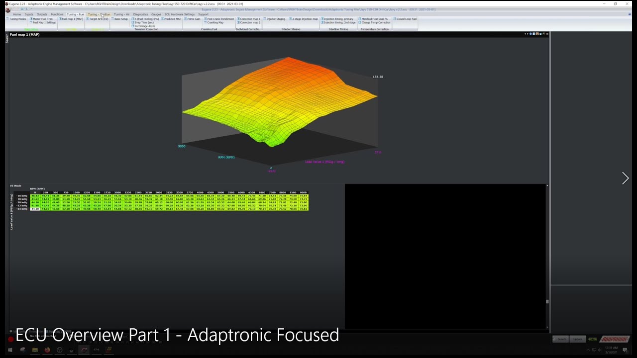 ECU Overview Part 1 - Adaptronic Focused - YouTube