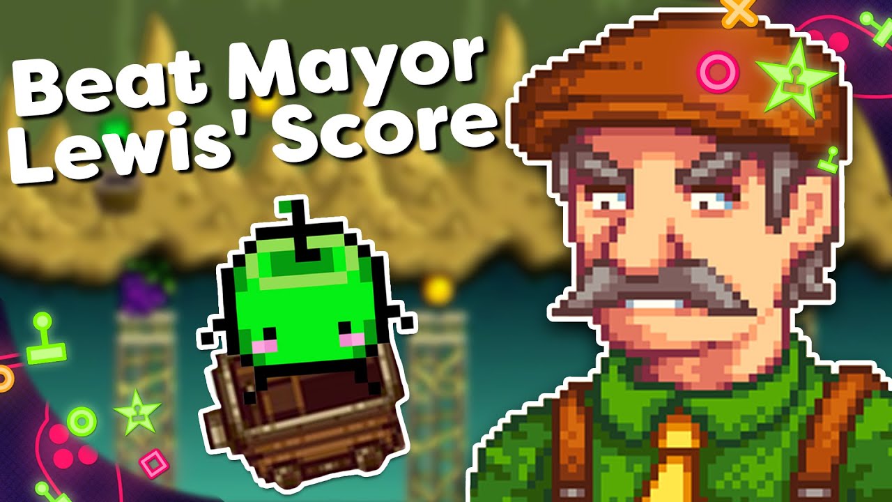 Can We Beat Mayor Lewis in Stardew Valley's Junimo Kart? | Challenge ...