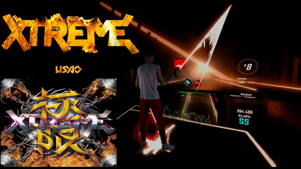 Beat Saber // USAO - Xtreme (Expert) FC SS - YouTube